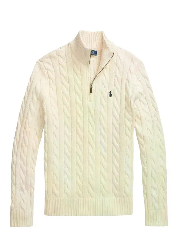 Polo Ralph Lauren Half-zip Sweater - Neutrals