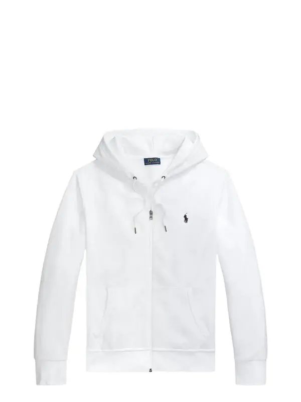 Polo Ralph Lauren Zip-up Hoodie - White
