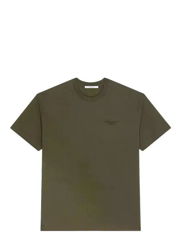Givenchy Round-neck Logo T-shirt - Green