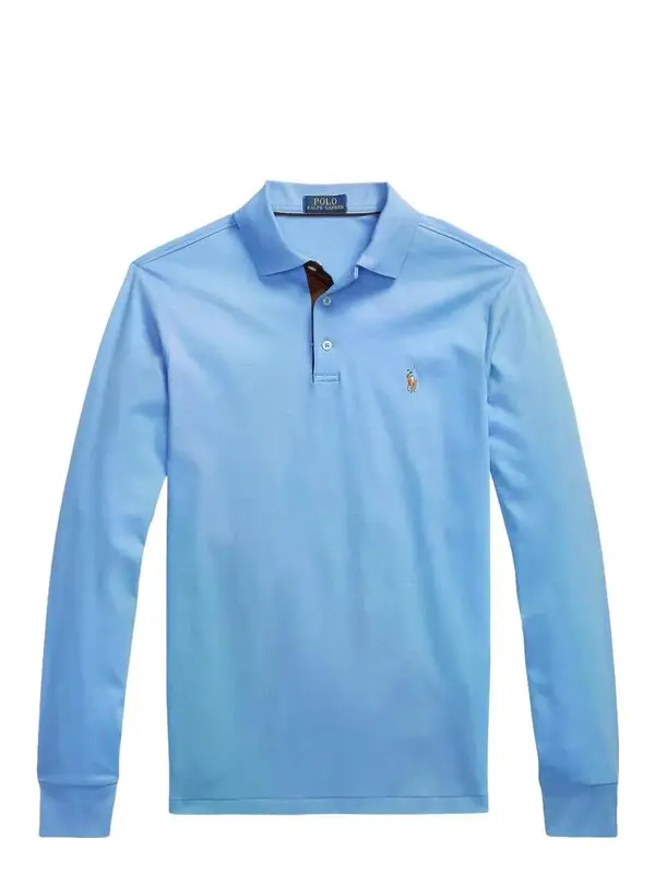 Polo Ralph Lauren Long-sleeved Polo Shirt - Blue
