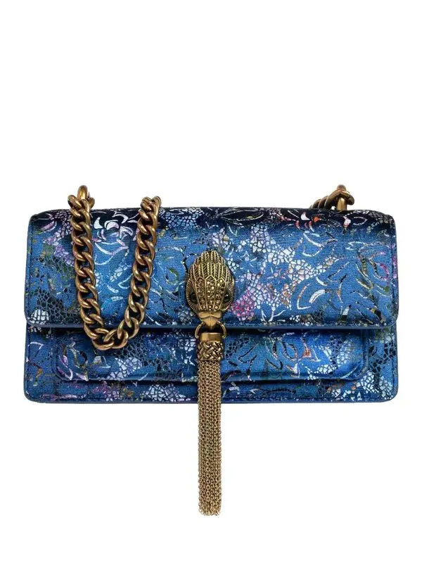 Kurt Geiger Shoreditch Tassel-detail Shoulder Bag - Blue