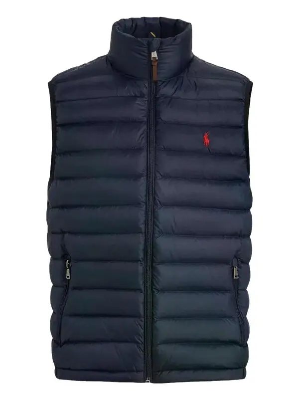 Polo Ralph Lauren Logo-embroidered Gilet - Blue