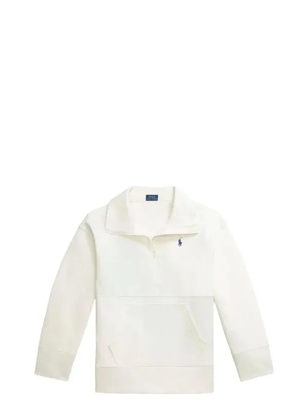 Polo Ralph Lauren Polo Pony Half-zip Sweatshirt - White