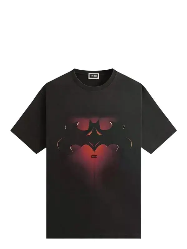 Kith X Batman And Robin Logo T-shirt - Black