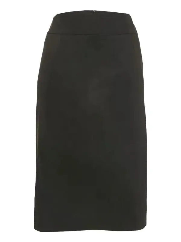 Valentino Garavani Concealed-zip Midi Skirt - Black