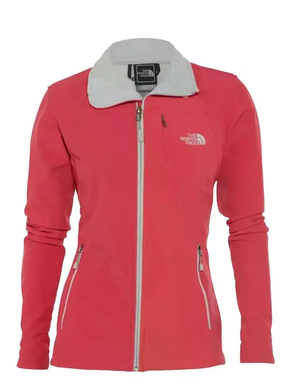 The North Face Embroidered Jacket - Red