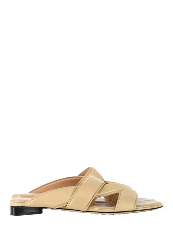 Bottega Veneta Vienna Crossover Sandals - Neutrals