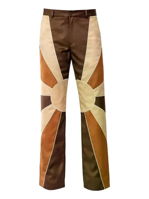 NAHMIAS Sunshine Silk Trousers - Brown