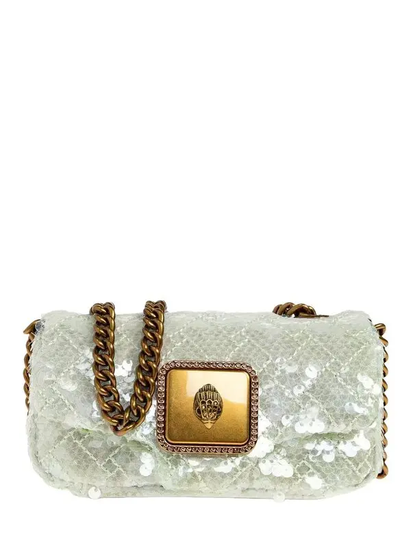 Kurt Geiger Nano Long Pimlico Shoulder Bag - Green