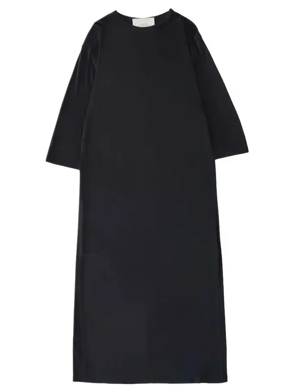 Studio Nicholson Straight Fit Banner Dress - Black