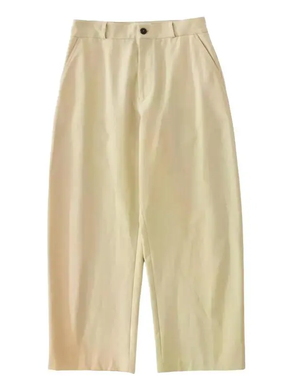 Studio Nicholson Bosworth Voluminous Trousers - Neutrals