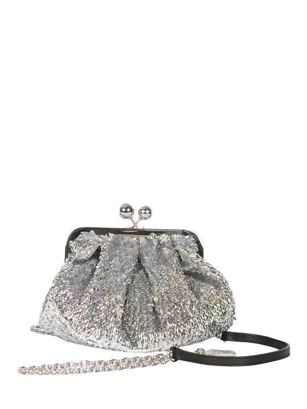 Max Mara Pasticcino Clutch - Silver