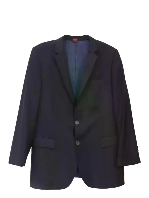 BOSS Single-breasted Pocket Blazer - Blue