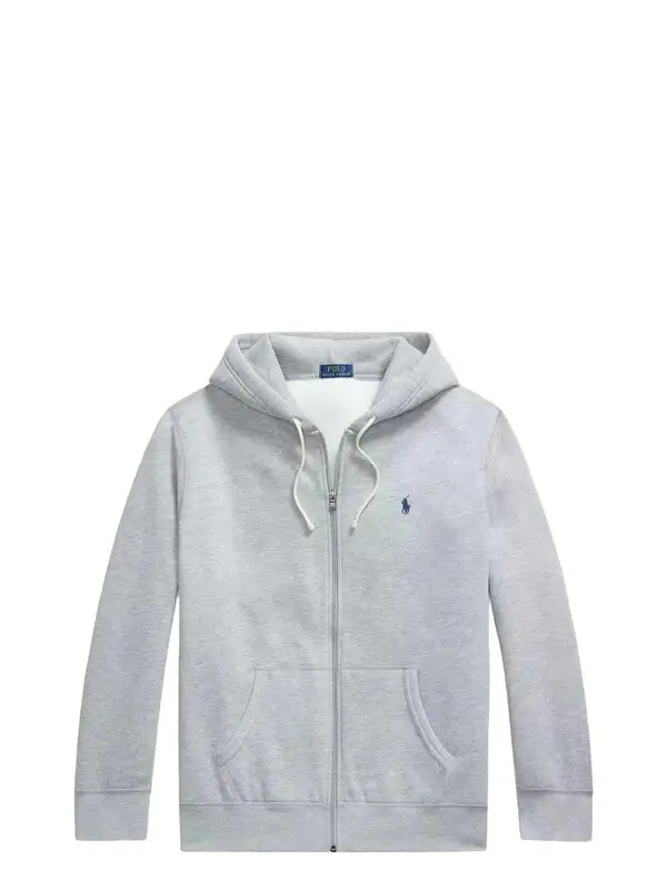 Polo Ralph Lauren Hooded Zip Sweatshirt - Grey