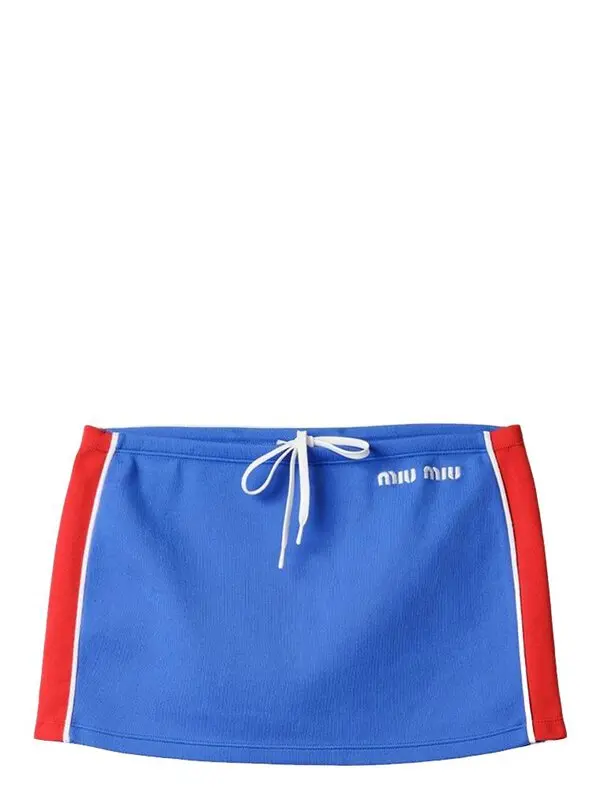 Miu Miu Mini Skirt - Blue