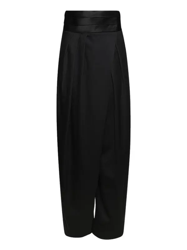 ALAÃA Tux Round Pant - Black