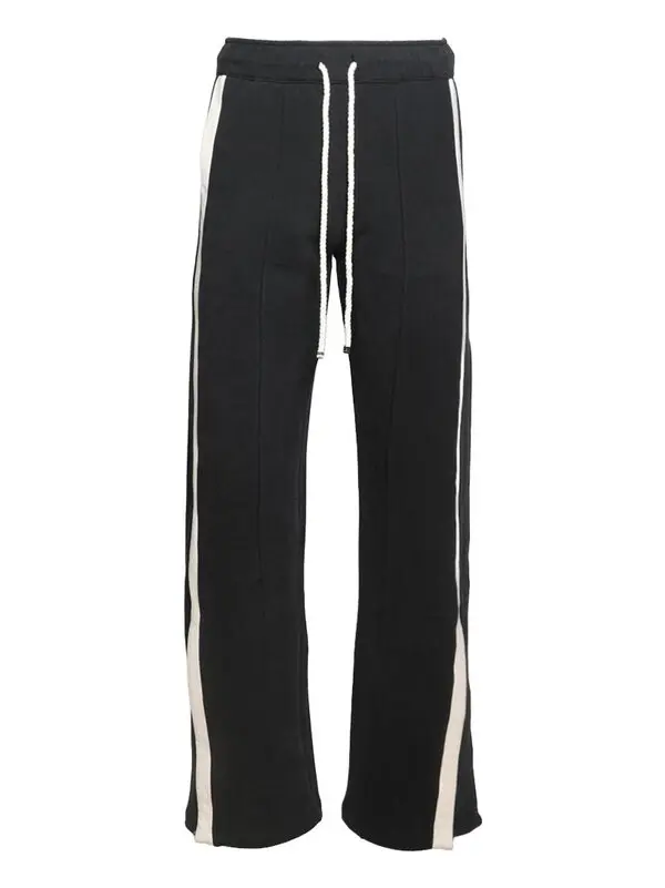 NAHMIAS P.e. Heavy Cotton Track Pant Worn - Black
