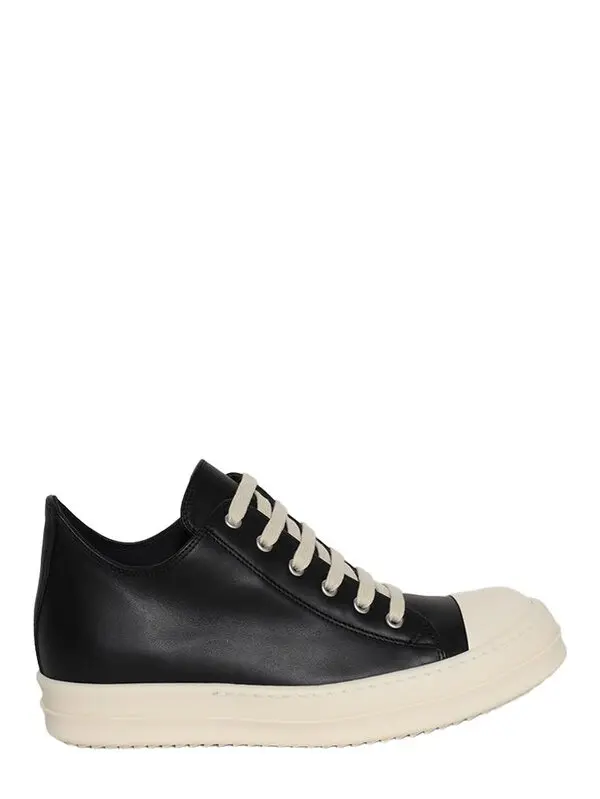 Rick Owens Temple Low Sneakers - Black