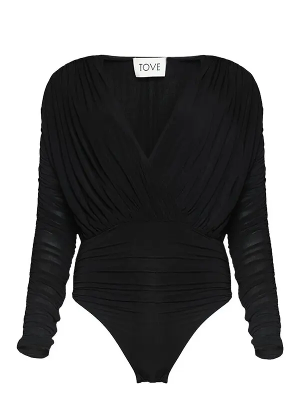 Tove Ayah Bodysuit - Black