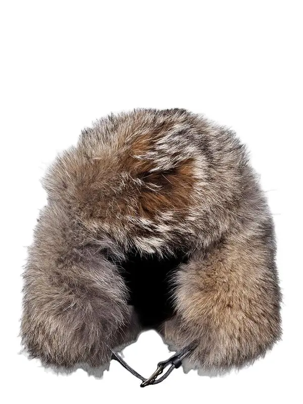 Enfants Riches Déprimés Coyote Fur Ushanka Hat - Multi