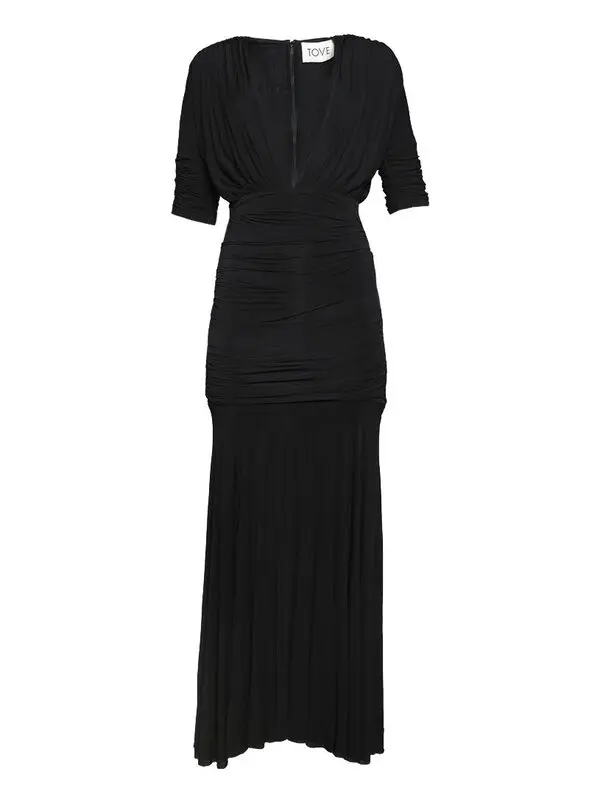 Tove Yana Maxi Dress - Black