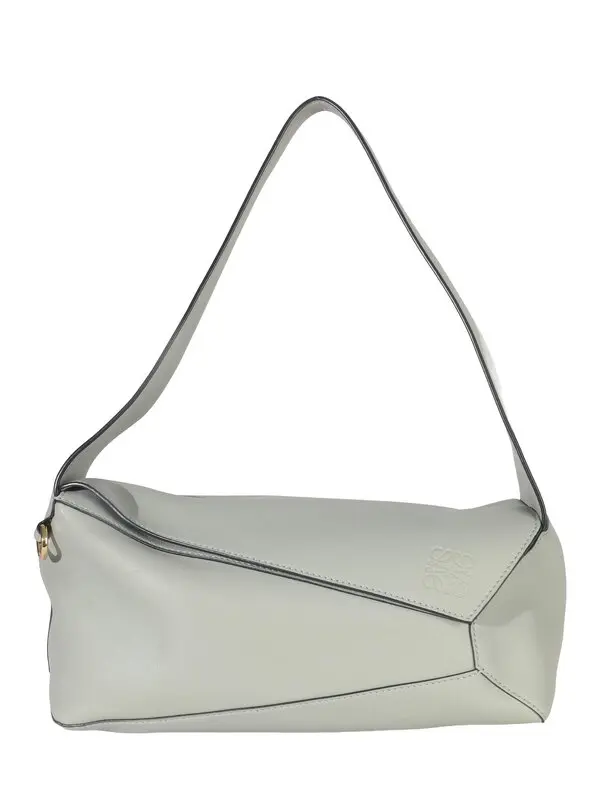 Loewe Calfskin Puzzle Hobo - Gray
