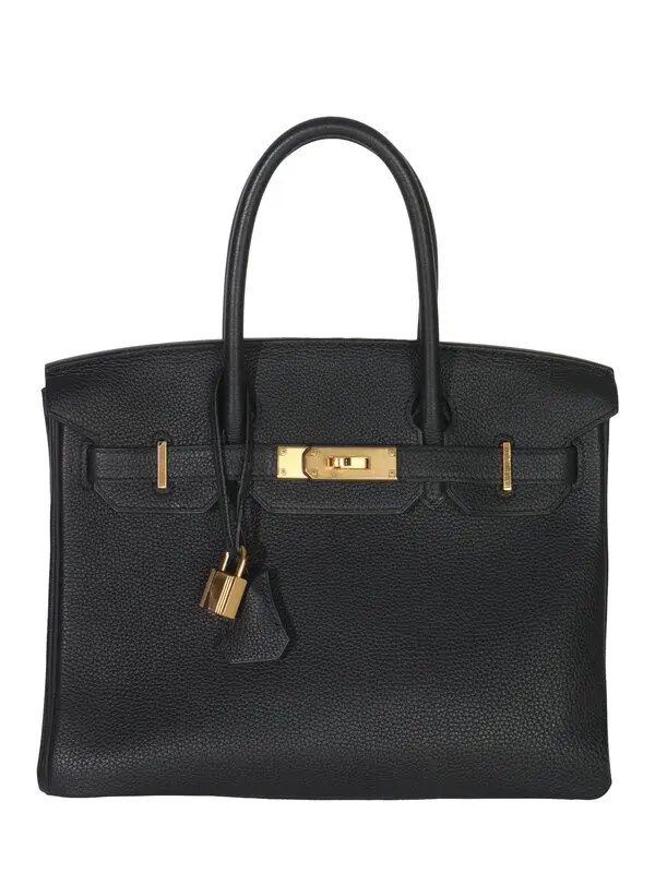 Hermès Togo Birkin 30 Ghw - Black