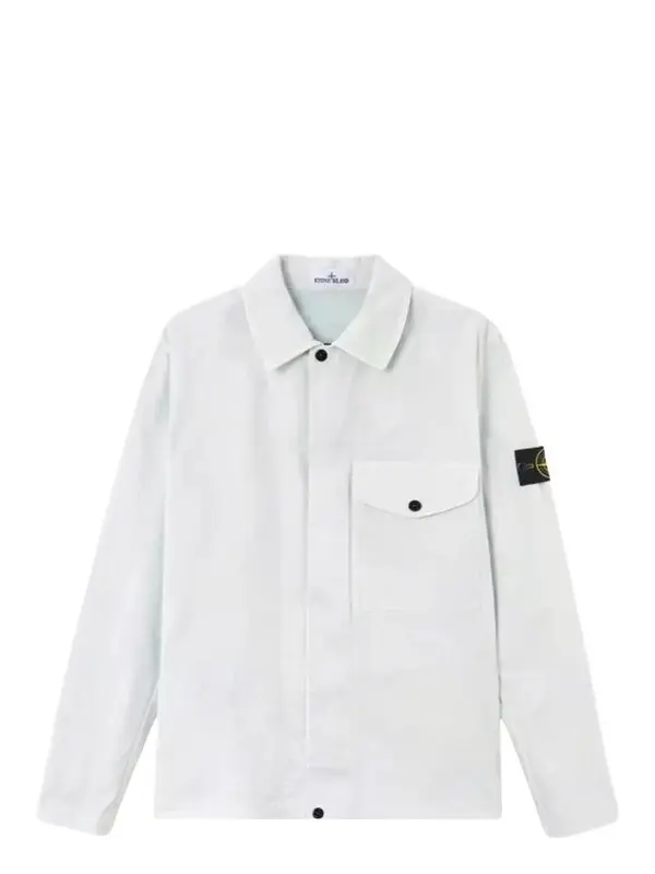 Stone Island Chest Pocket Overshirt - Blue