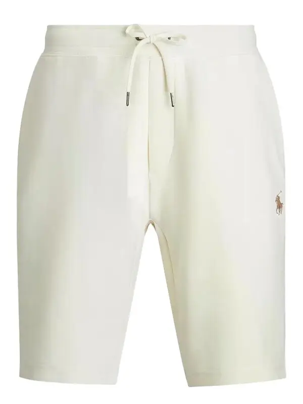 Polo Ralph Lauren Logo-embroidered Drawstring Shorts - Neutrals