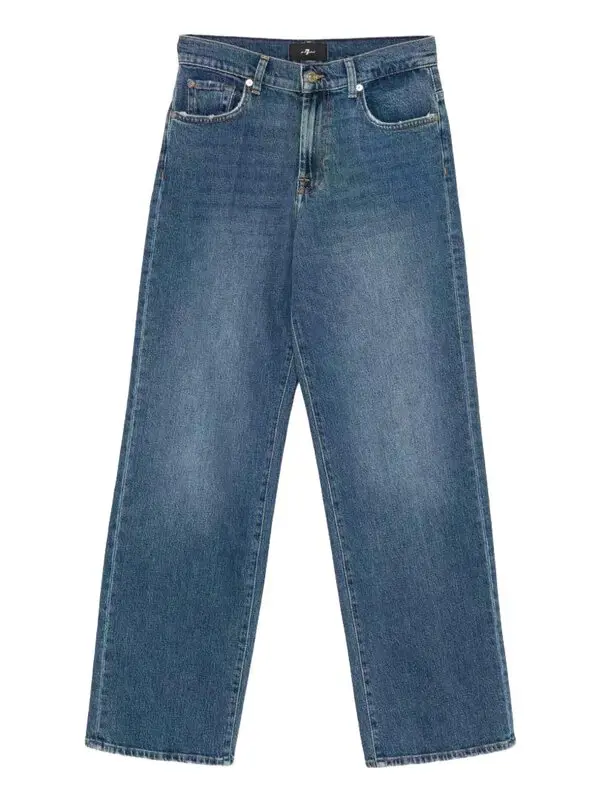 7 For All Mankind Five-pocket Denim Jeans - Blue