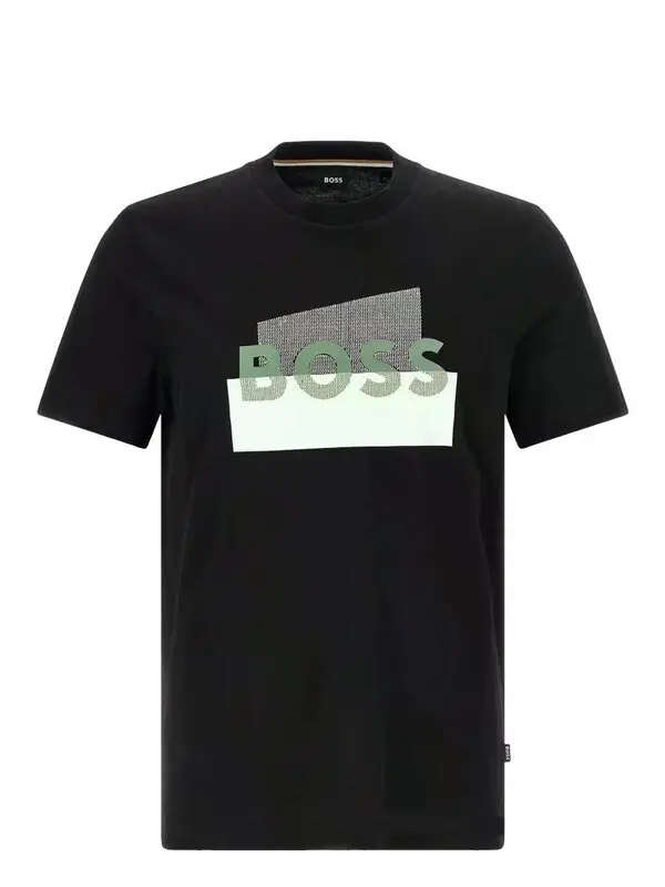 BOSS Logo-print T-shirt - Black