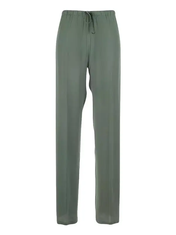 SEMICOUTURE Drawstring Trousers - Green