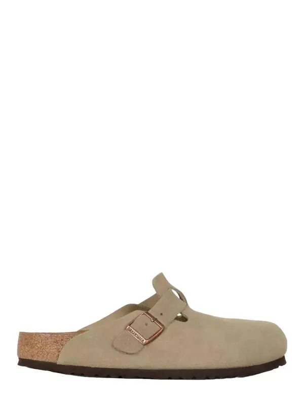 BIRKENSTOCK Boston Buckle Slipper - Neutrals