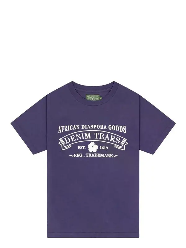 DENIM TEARS Adg T-shirt - Purple