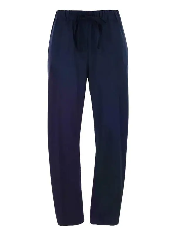 SEMICOUTURE Drawstring Trousers - Blue