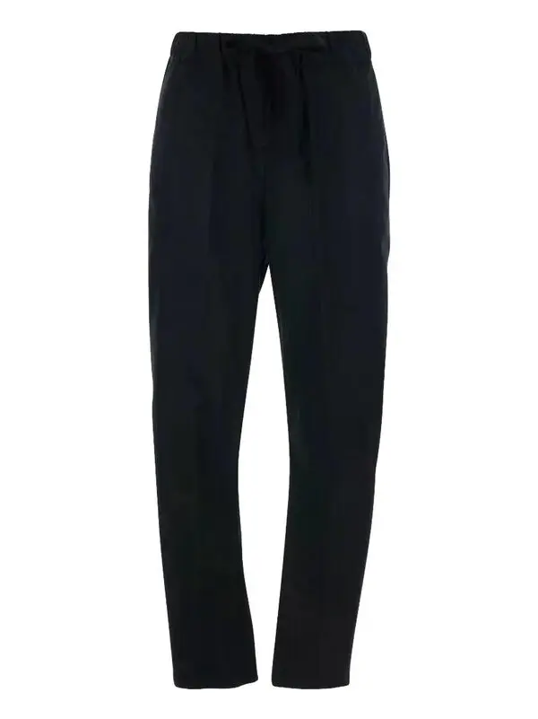 SEMICOUTURE Drawstring Trousers - Black