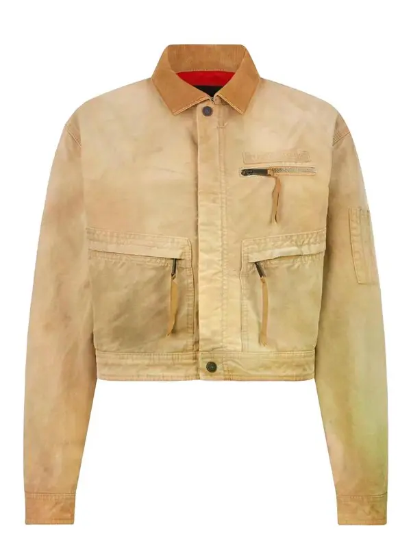 Dsquared2 Garment-dyed Bomber Jacket - Neutrals