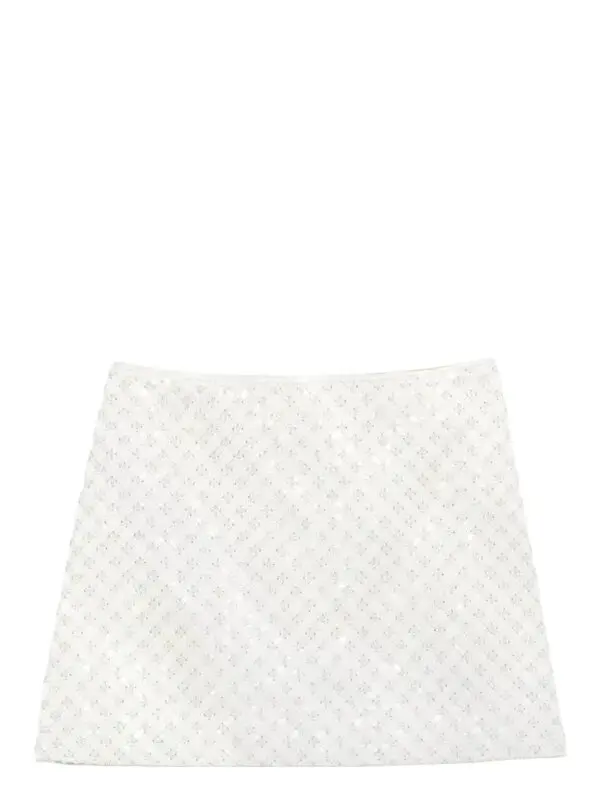 Dorothee Schumacher Embellished Mini Skirt - Neutrals