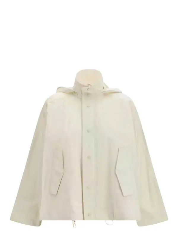 Fabiana Filippi Hooded Button-up Parka Coat - Neutrals