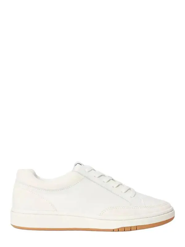 Ralph Lauren Round-toe Lace-up Sneakers - White