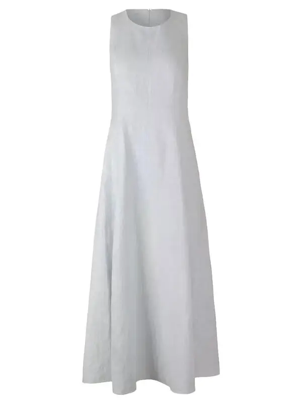 Eleventy Linen Maxi Dress - Grey