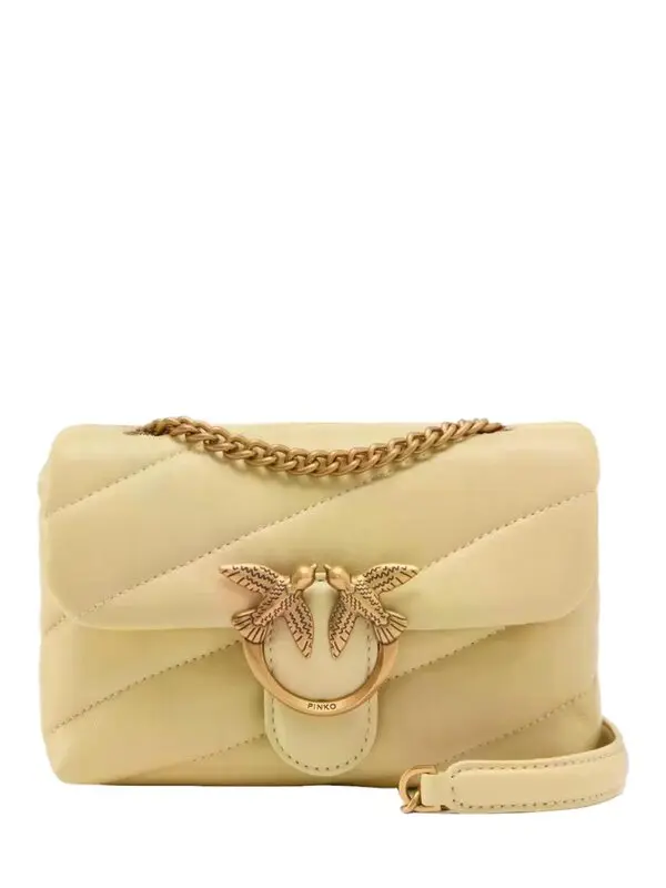 Pinko Baby Love Bag Puff Quilted Shoulder Bag - Neutrals