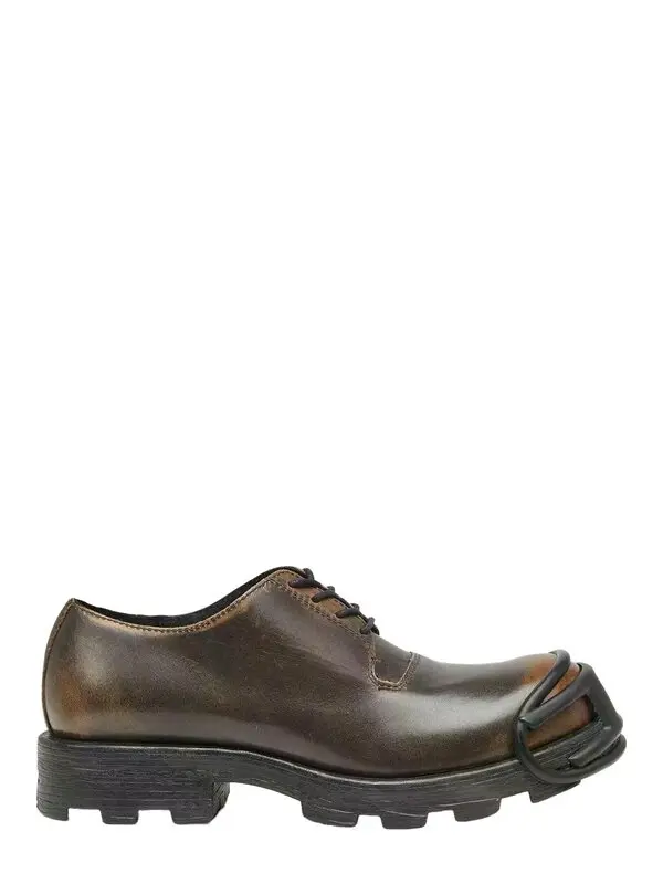 Diesel Lug-sole Derby Shoes - Brown