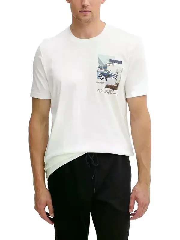 Paul & Shark Graphic-print T-shirt - White
