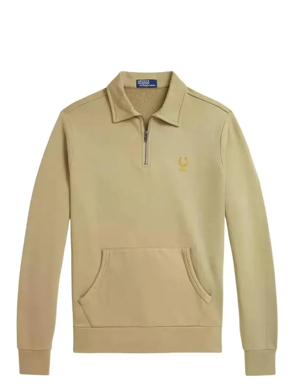 Polo Ralph Lauren Zip Chest-pocket Polo Shirt - Neutrals