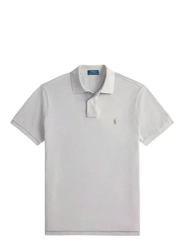 Polo Ralph Lauren Logo Short-sleeve Polo Shirt - Grey