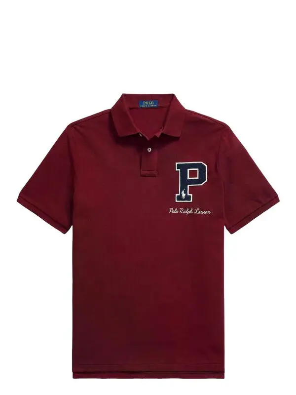 Polo Ralph Lauren Logo Polo Shirt - Red