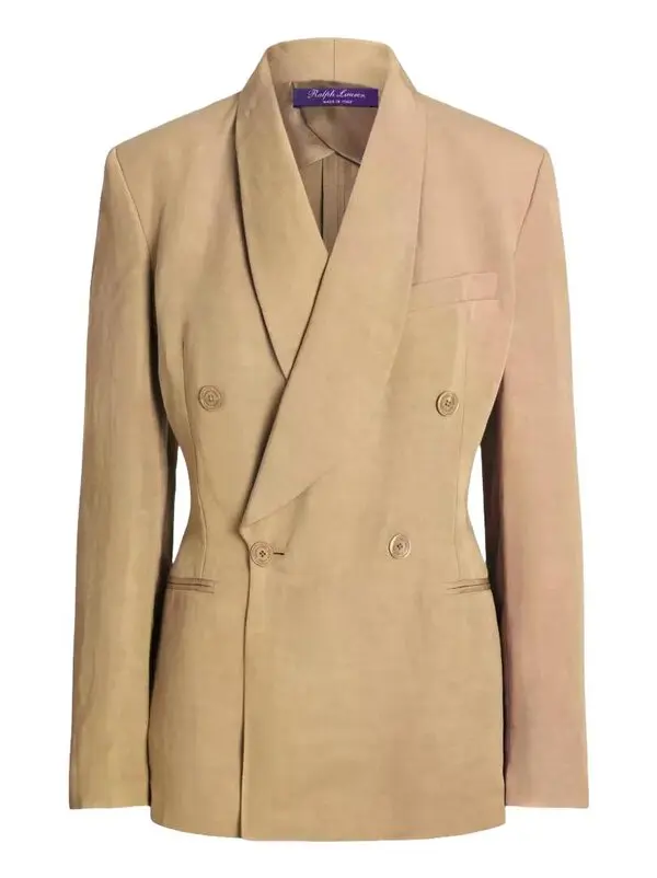 Ralph Lauren Gregory Double-breasted Blazer - Neutrals