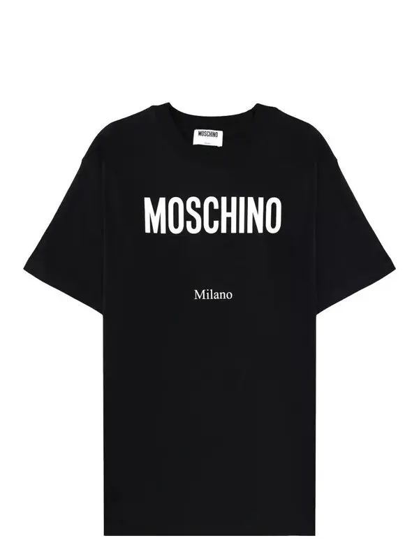 Moschino Logo-print T-shirt - Black
