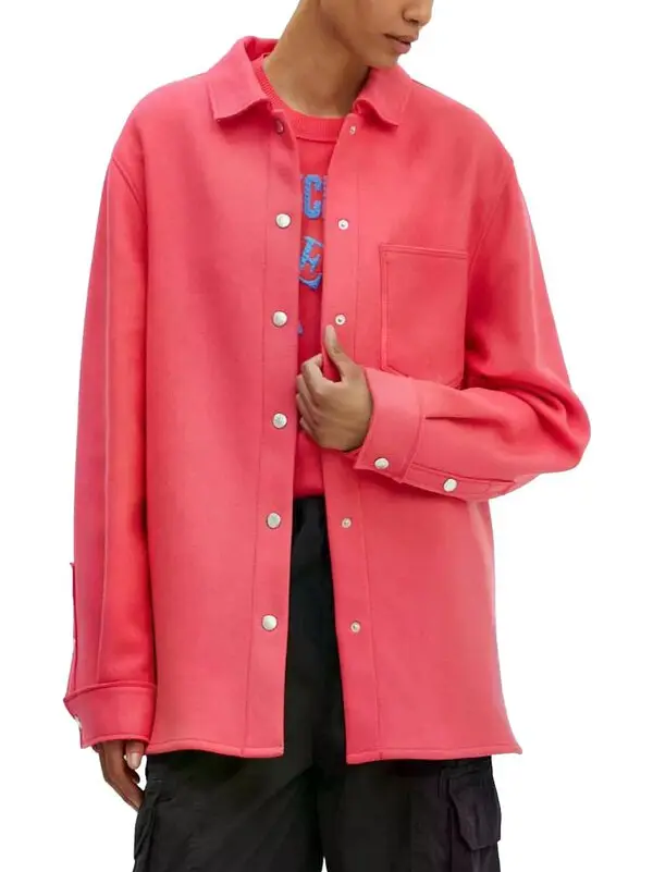 Moschino Button Pocket Jacket - Pink